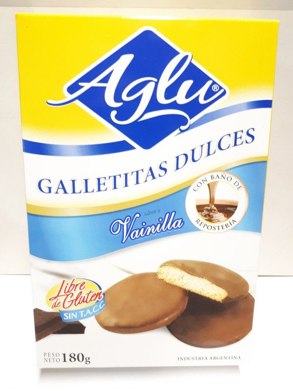 Aglu Galletitas Bañadas - Dietética Viamonte