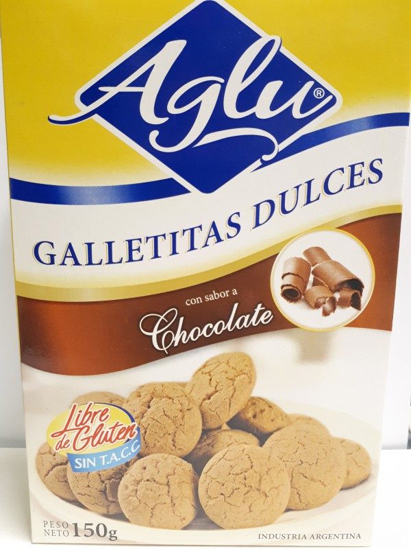 Aglu Galletitas Chocolate - Dietética Viamonte