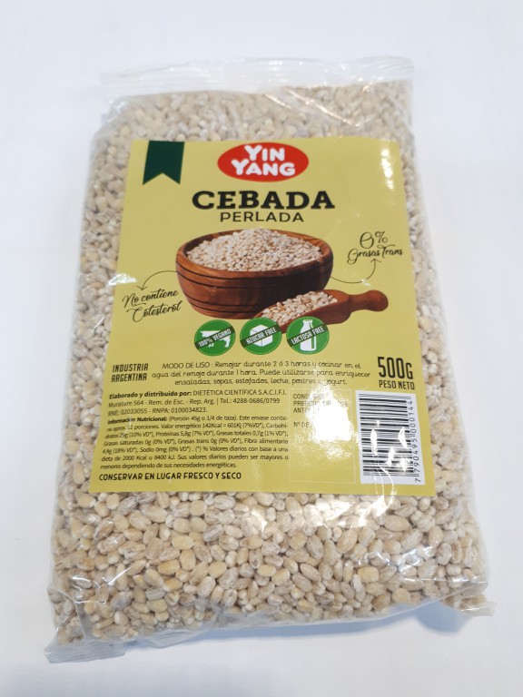Yin Yang Cebada Perlada - Dietética Viamonte