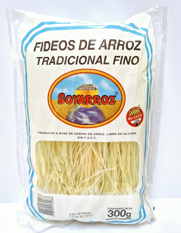 Soyarroz Fideos Tradicional Fino - Dietética Viamonte