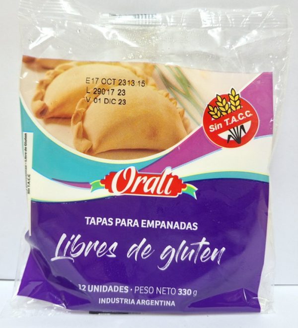 Orali Tapas Empanadas 12u - Dietética Viamonte