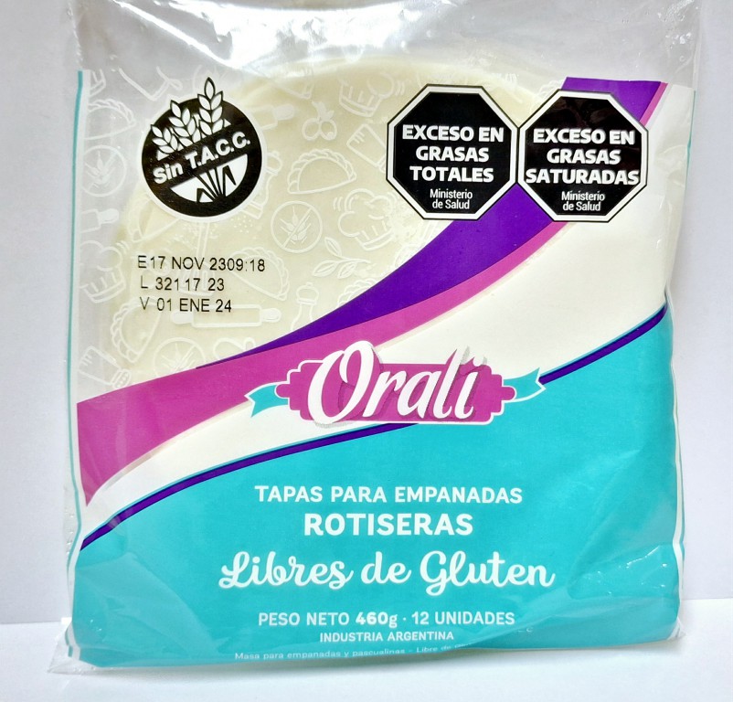 Orali Tapas Empanadas Rotisera 12u - Dietética Viamonte