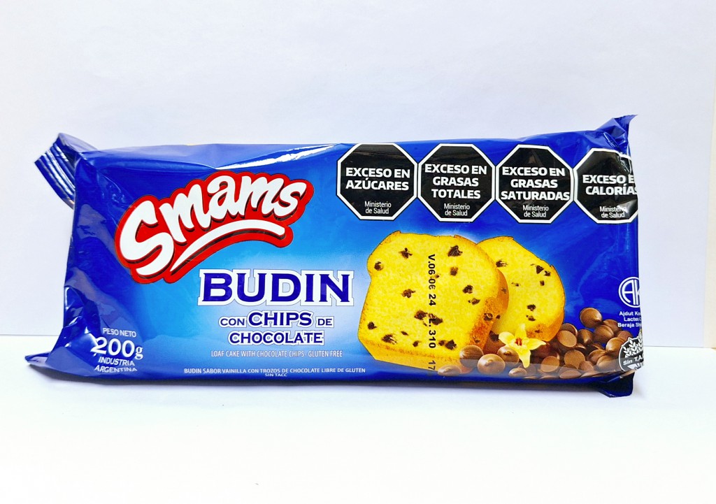 Smams Budin Chips Chocolate - Dietética Viamonte